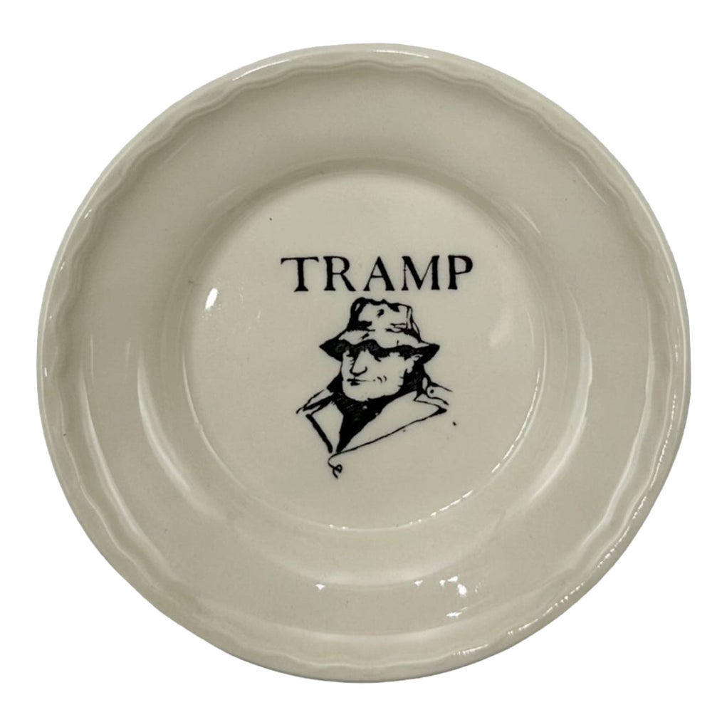 Vintage Tramp Nightclub London England Ashtray Ceramic | Chairish