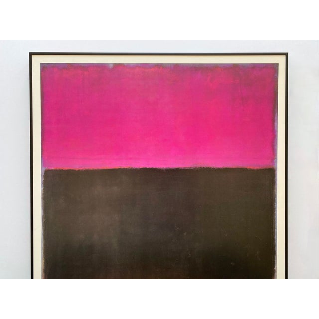 Mark Rothko Foundation Vintage 1981 1st Edtn Lithograph Print Framed ...
