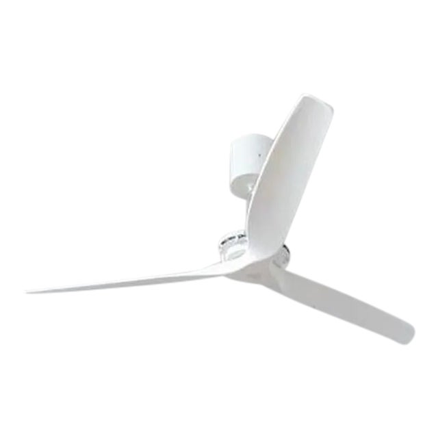 Contemporary Boffi Air St White Ceiling Fan by Giulio Gianturco | Chairish