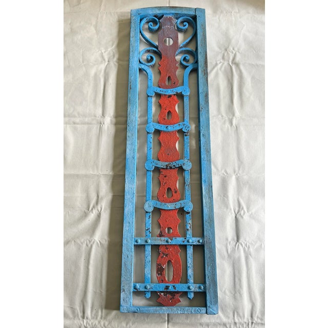 18th Century Antique Italian Tuscan Decorative Window Shutter | Chairish