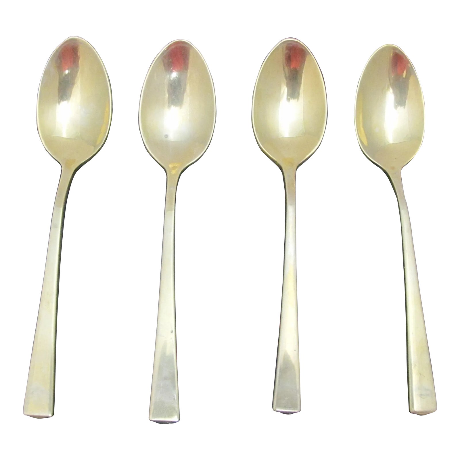Dirilyte Dirigold Gold Tone Regal Goldware 5 3/4" Teaspoon Spoon Set of ...