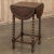 Antique Drop Leaf Spool Leg End Table | Chairish
