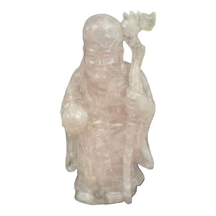 1980s Crystal Quartz High Priest | Chairish