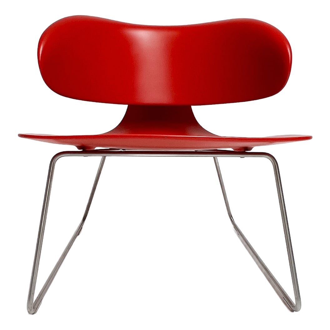 Red Maxima Chair by William Sawaya for Sawaya & Maroni, 2000s | Chairish