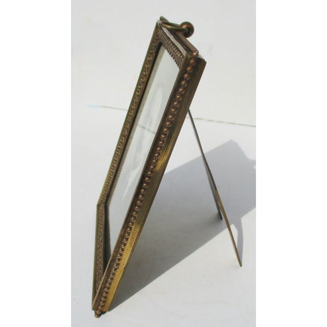 Antique French Bronze Photo Frame Circa 1900 | Chairish