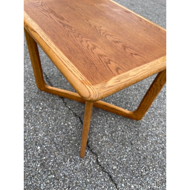 Lane Perception Rectangular Side Table | Chairish