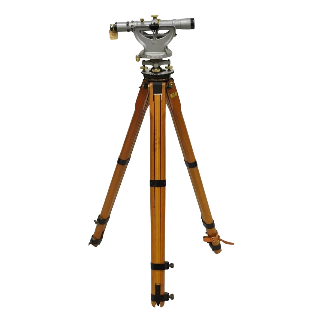 Early 20th Century Keuffel & Esser Co Survey Transit Tripod Stand With ...