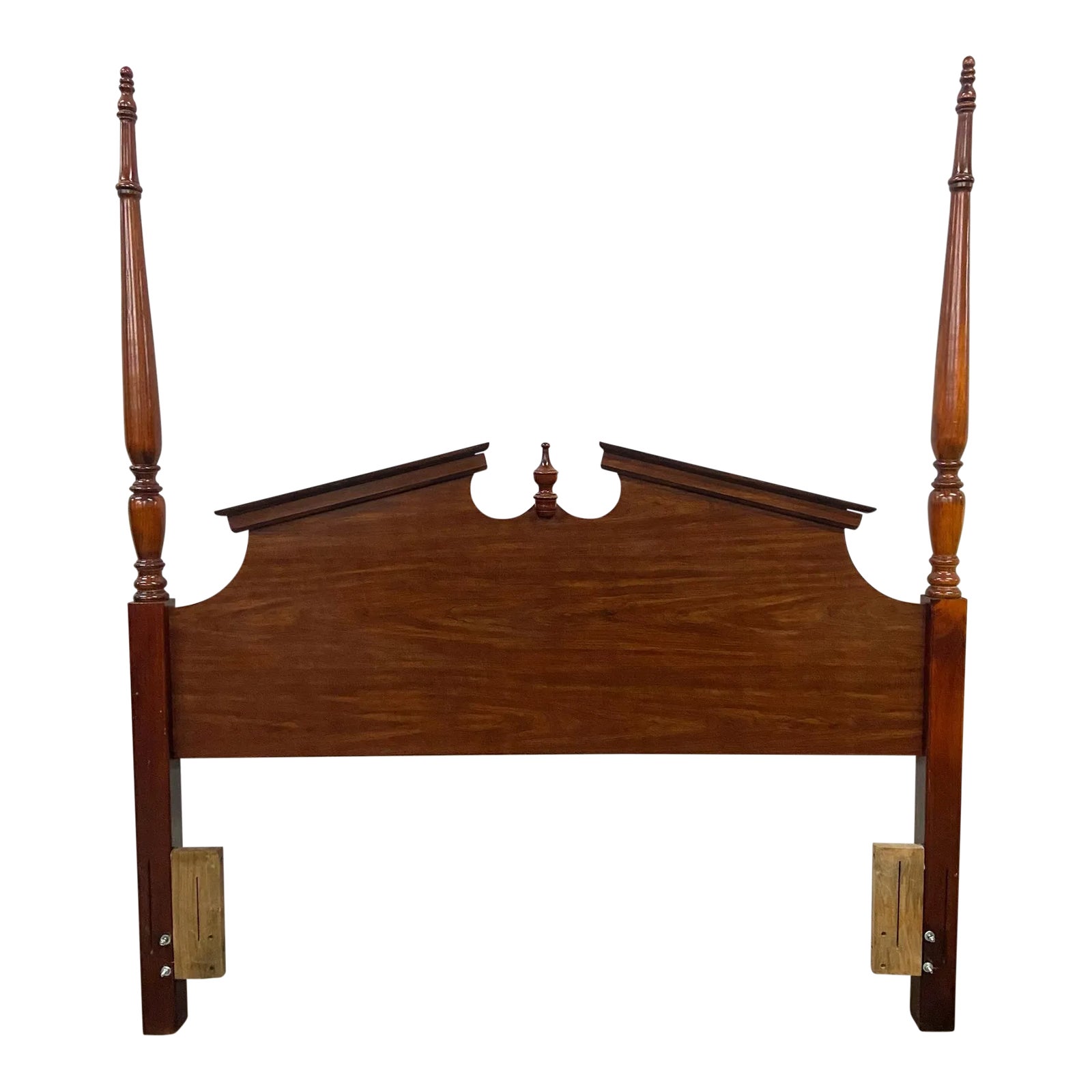 Vintage Convertible Queen or Full Traditional Style Pediment Poster ...