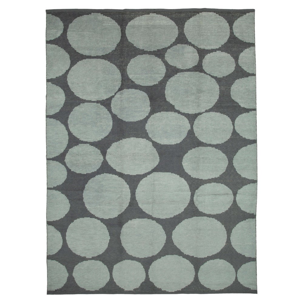 Moroccan Blue Rug, 2000s | Chairish