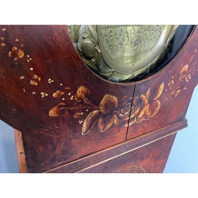 Late 19th Century Comtoise Morbier Tall Clock | Chairish