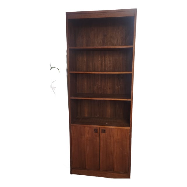 Mid Century Teak Bookcase | Chairish