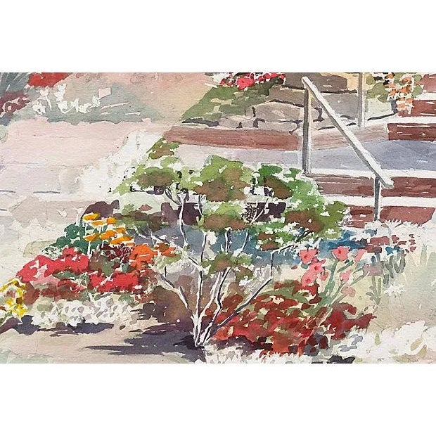 'Sunlit Garden' by Ann Cunningham, 1980; American Artist, Colorado ...