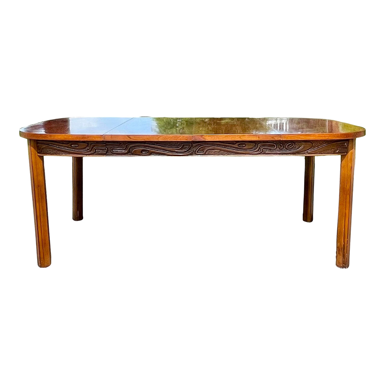 Mid 20th Century Witco Style Oceanic Dining Table by Pulaski Furniture ...