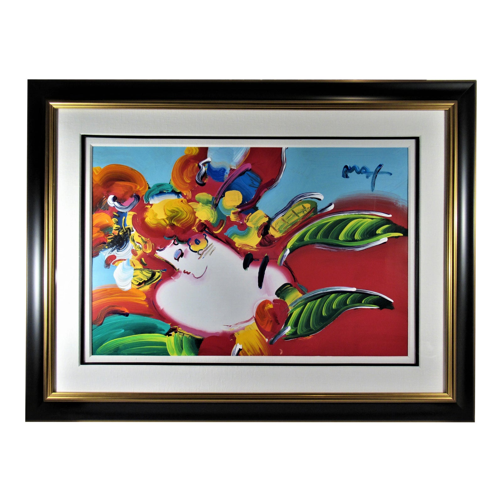 Peter Max, Woman in Love | Chairish
