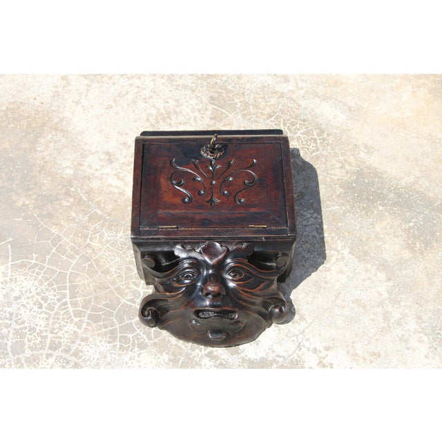 19th Century Antique Demon Letter Box | Chairish