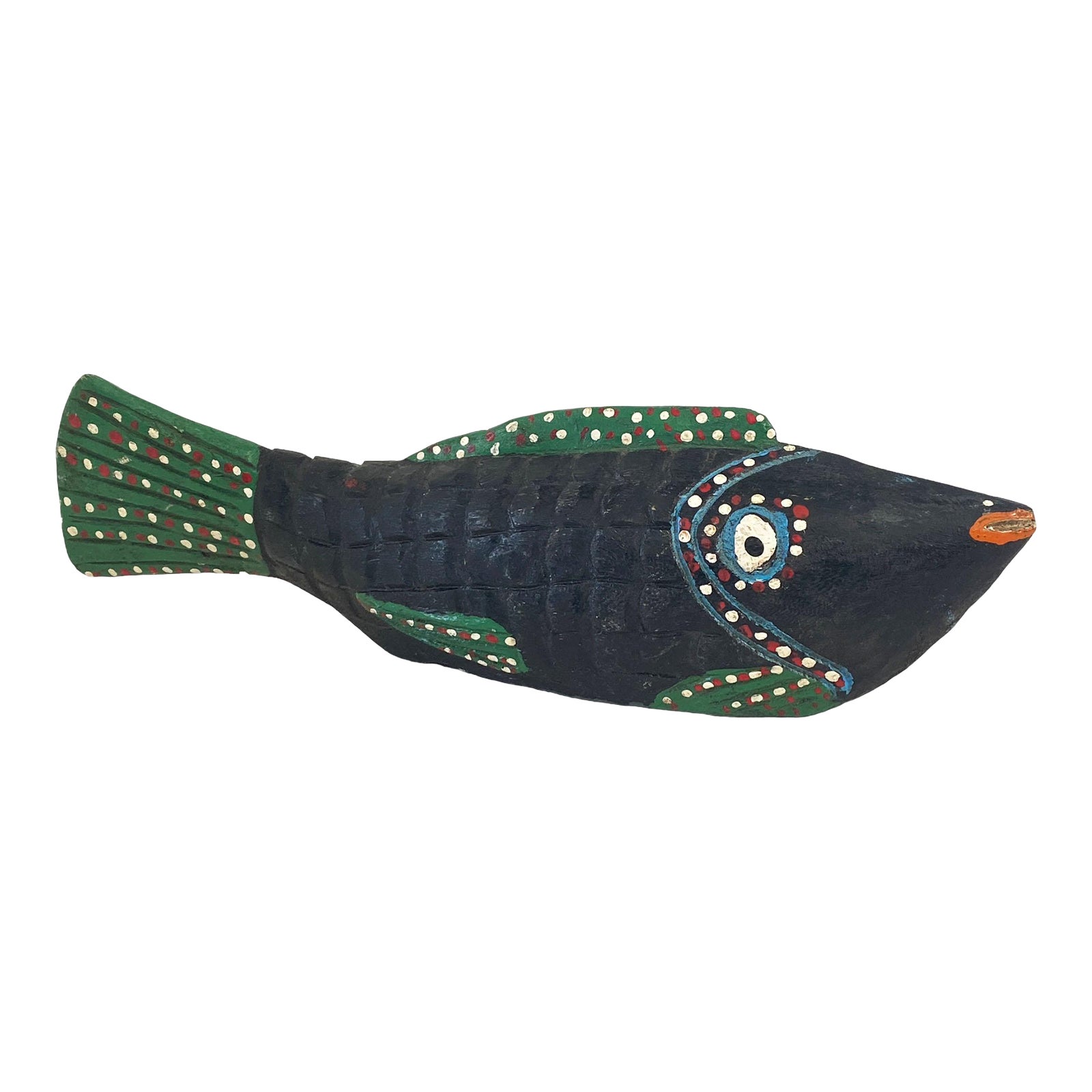 African Wooden Fish Bozo Tribe Mali 20" | Chairish