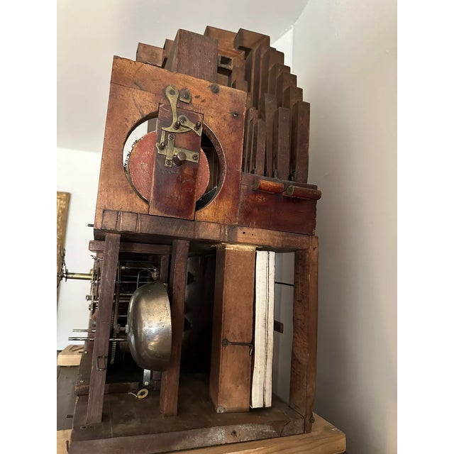 18th Century German Black Forest Flute Organ Musical Grandfather Clock ...