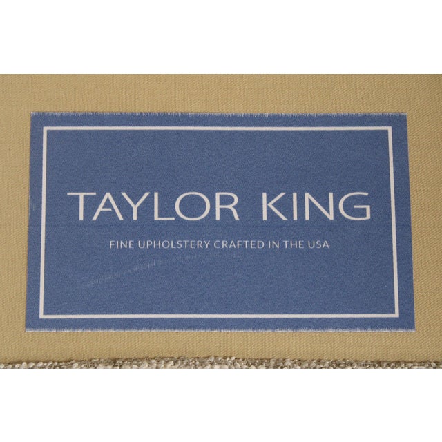 Taylor King Custom Upholstered 'Elm' Sofa | Chairish