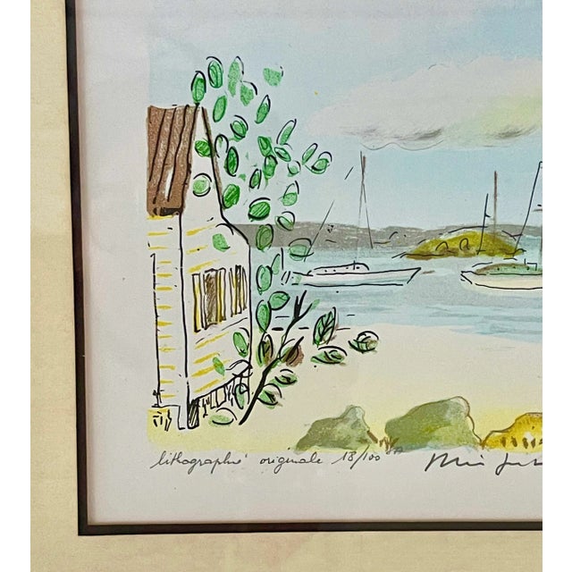 Coastal Alexandre Minguet (1937-1996) Signed Lithographs -- Set of 3 ...