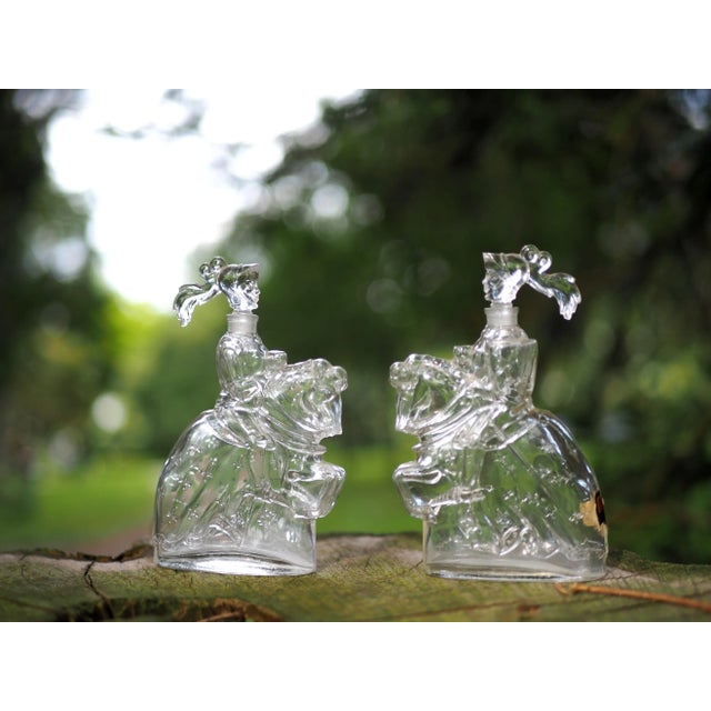 1948 French Perfume Knight Shaped Bottle "Cavalier à Cheval" Armagnac ...