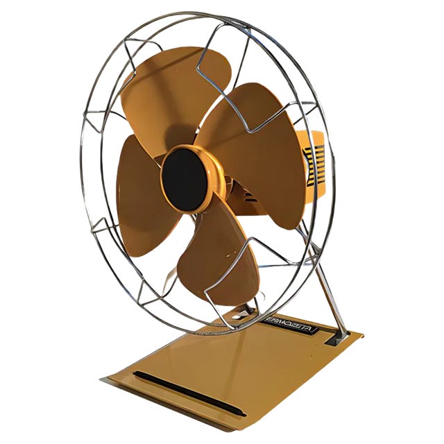811 Fan from Termozeta, 1970s | Chairish