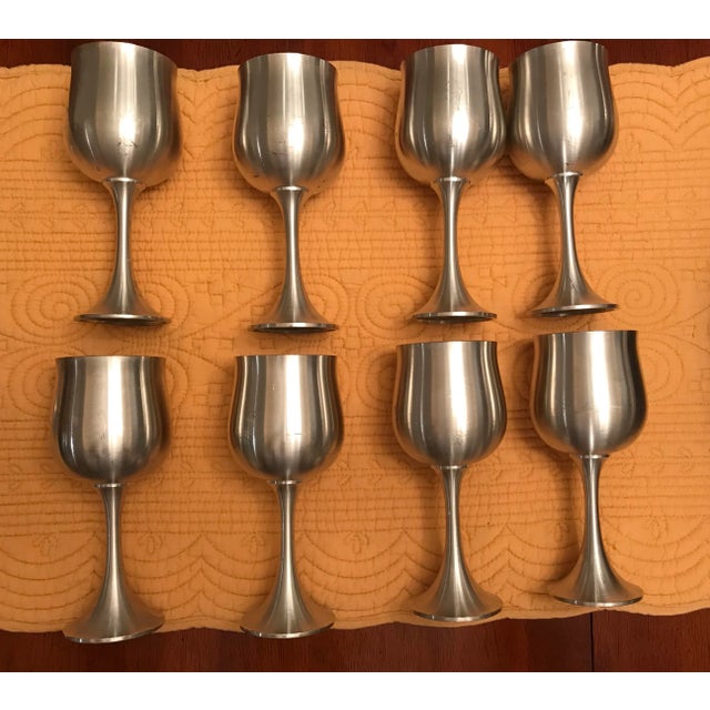 Royal Selangor Pewter Wine Goblets - Set of 16 | Chairish
