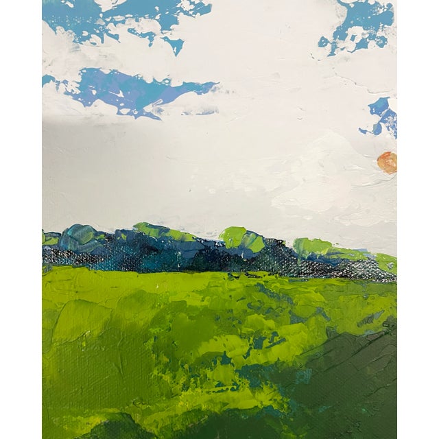 1990s Marsh Landscape Oil on Canvas | Chairish