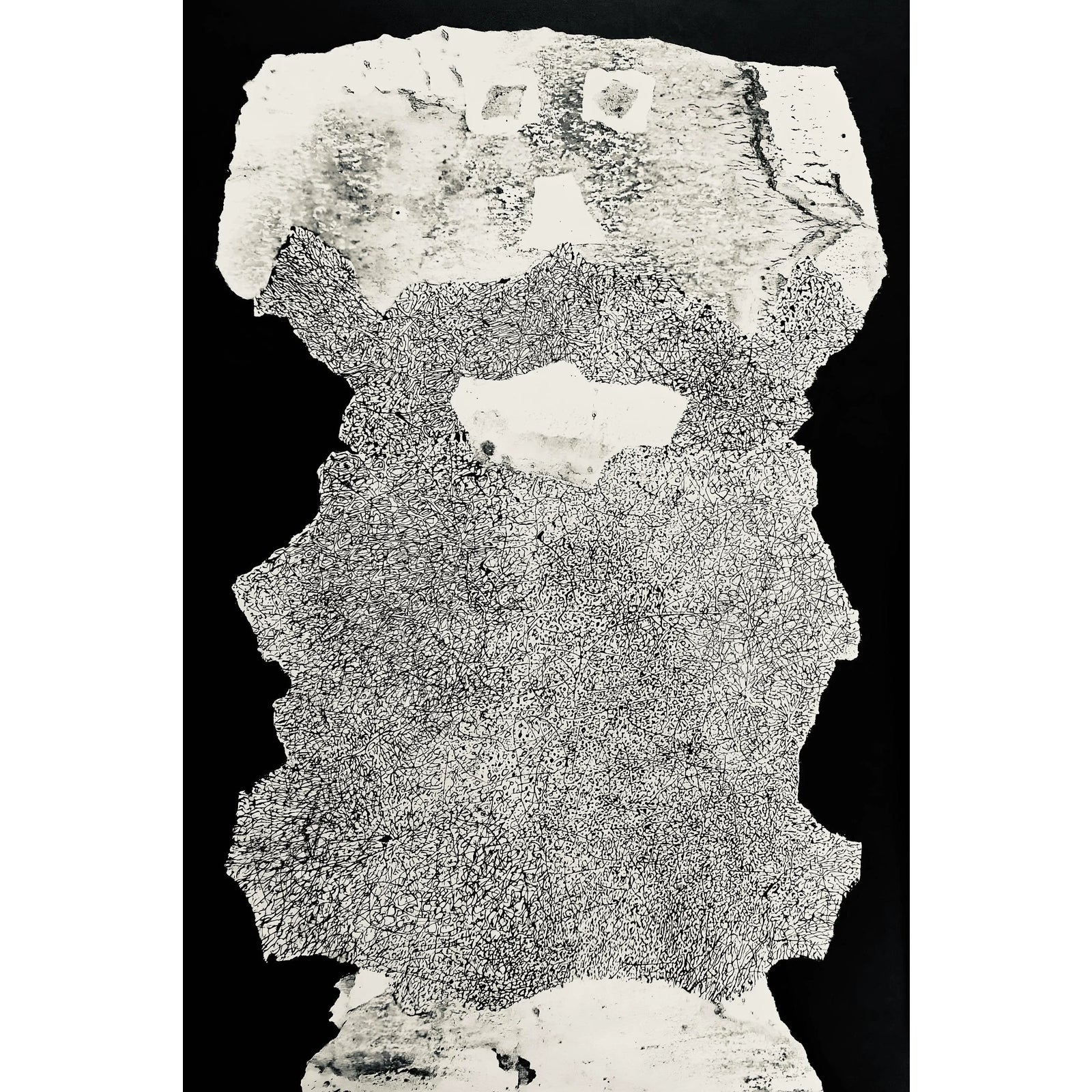 1960s Jean Dubuffet, Composition (Webel 775-779), La Fleur De Barbe Print | Chairish