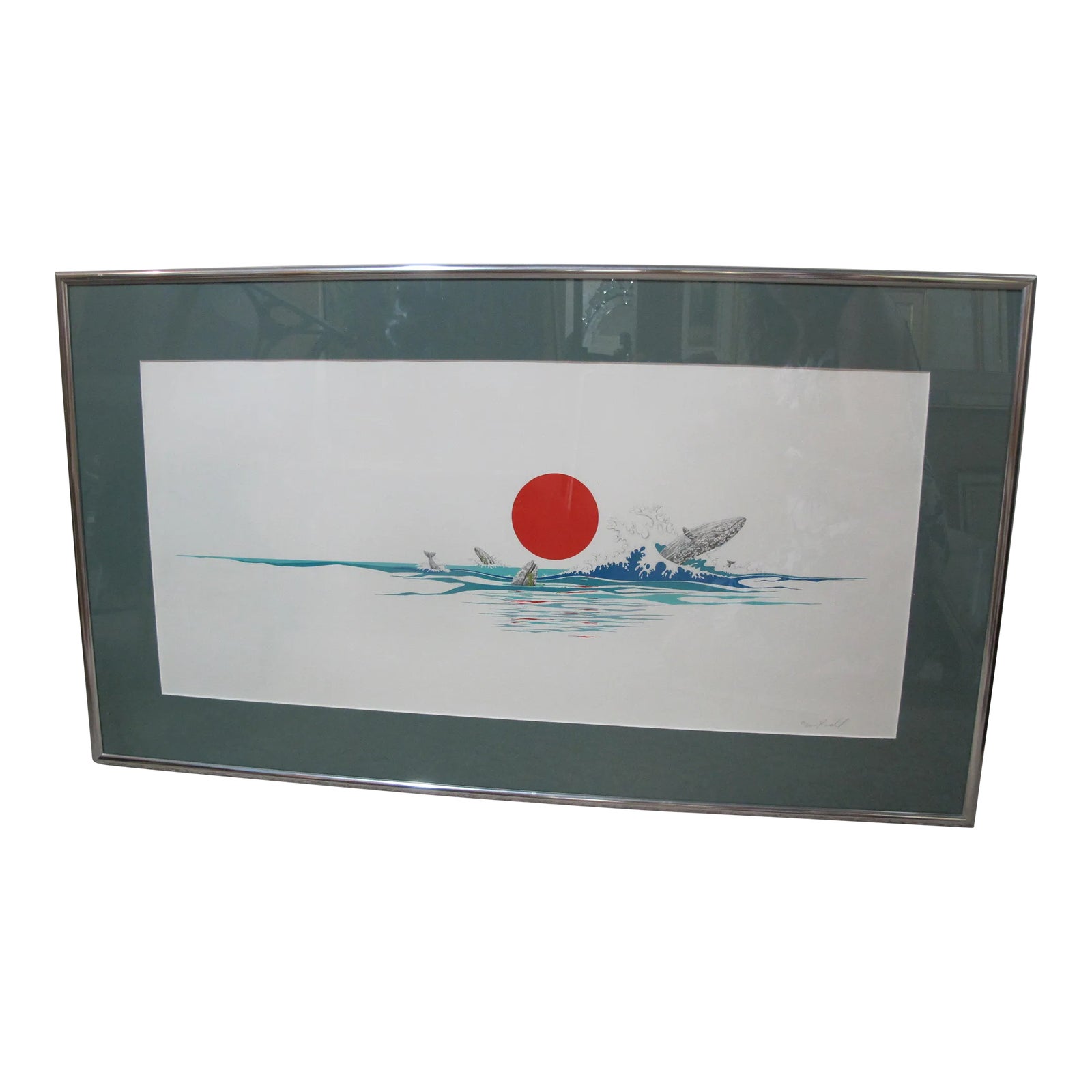 Peter Parnall Framed Signed Limited Edition Serigraph Recess Humpback ...
