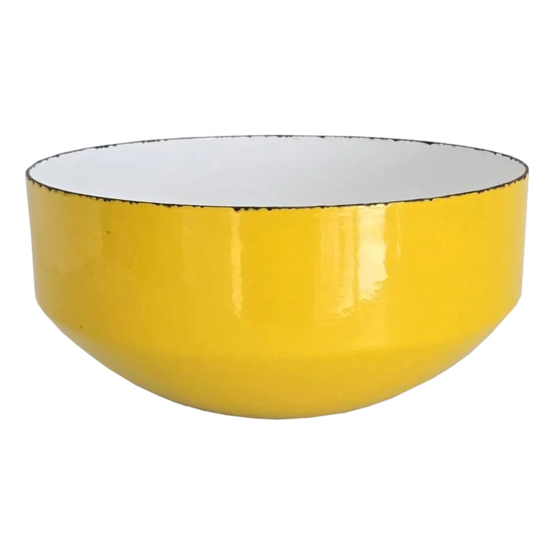 1970's Copco Enamel Bowl Designed by Michael Lax | Chairish