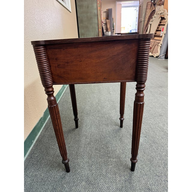 Antique American Federal Mahogany Table Stand | Chairish