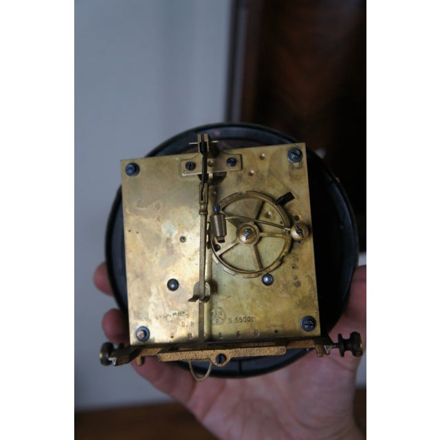 Antique German Fms Mauthe Vienna Regulator Carved Walnut Drp Wall Clock ...