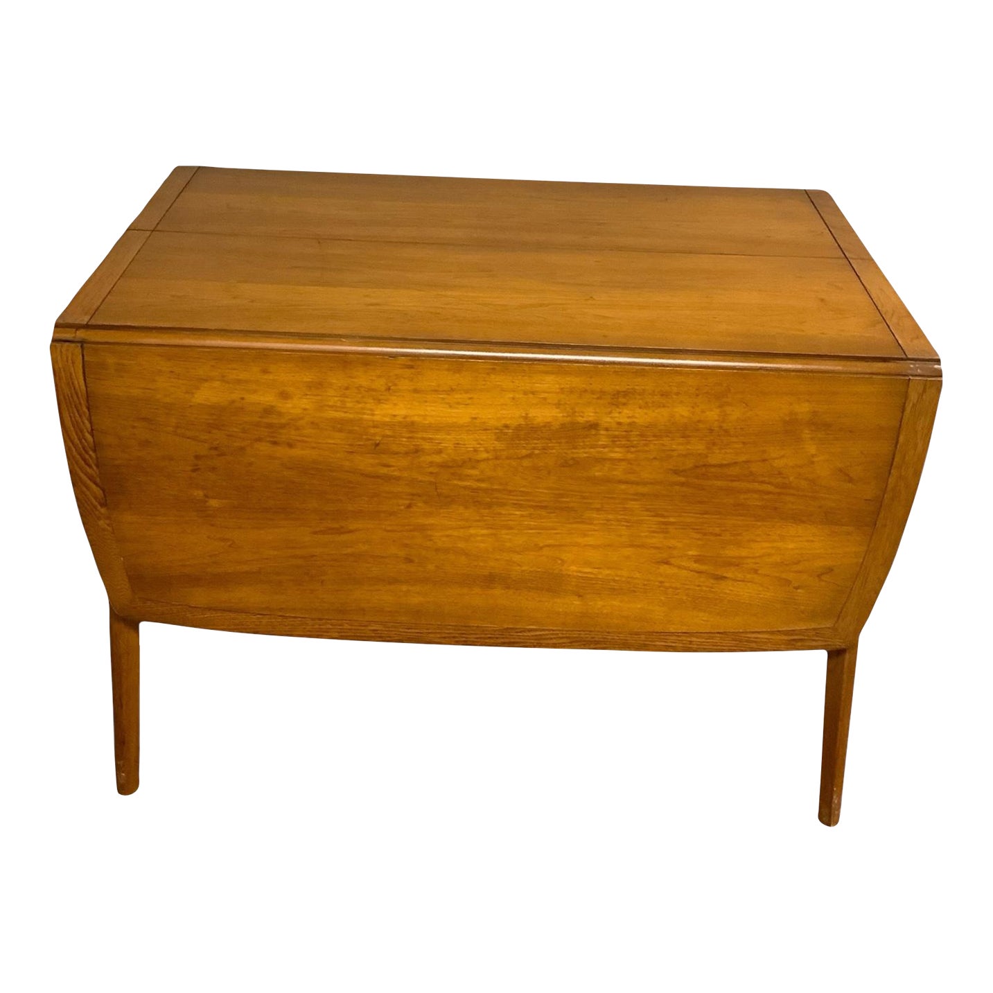 1960’s Drexel Meridian MCM Drop Leaf Table With Two Leaves | Chairish