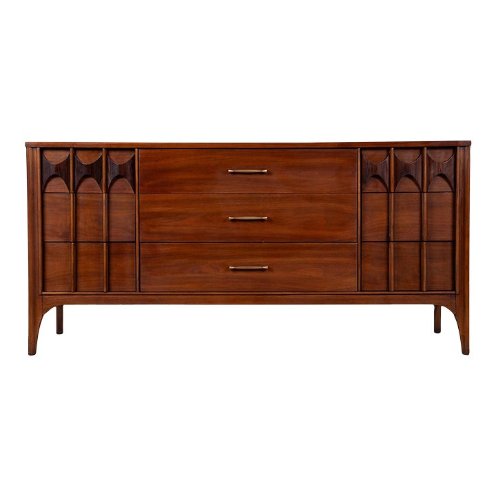 1970s Kent Coffey Perspecta Triple Dresser Credenza Mid Century Modern ...