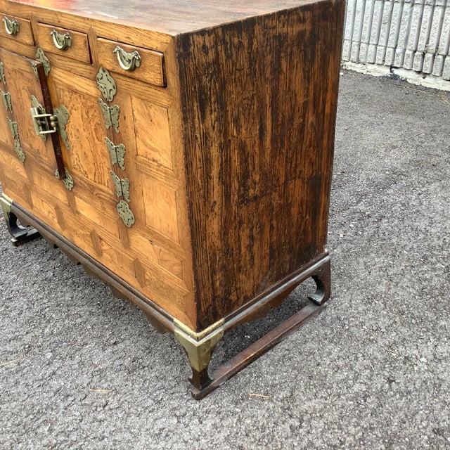 Late 19th Century Antique Korean Asian Beryl Wood Butterfly and Bats ...