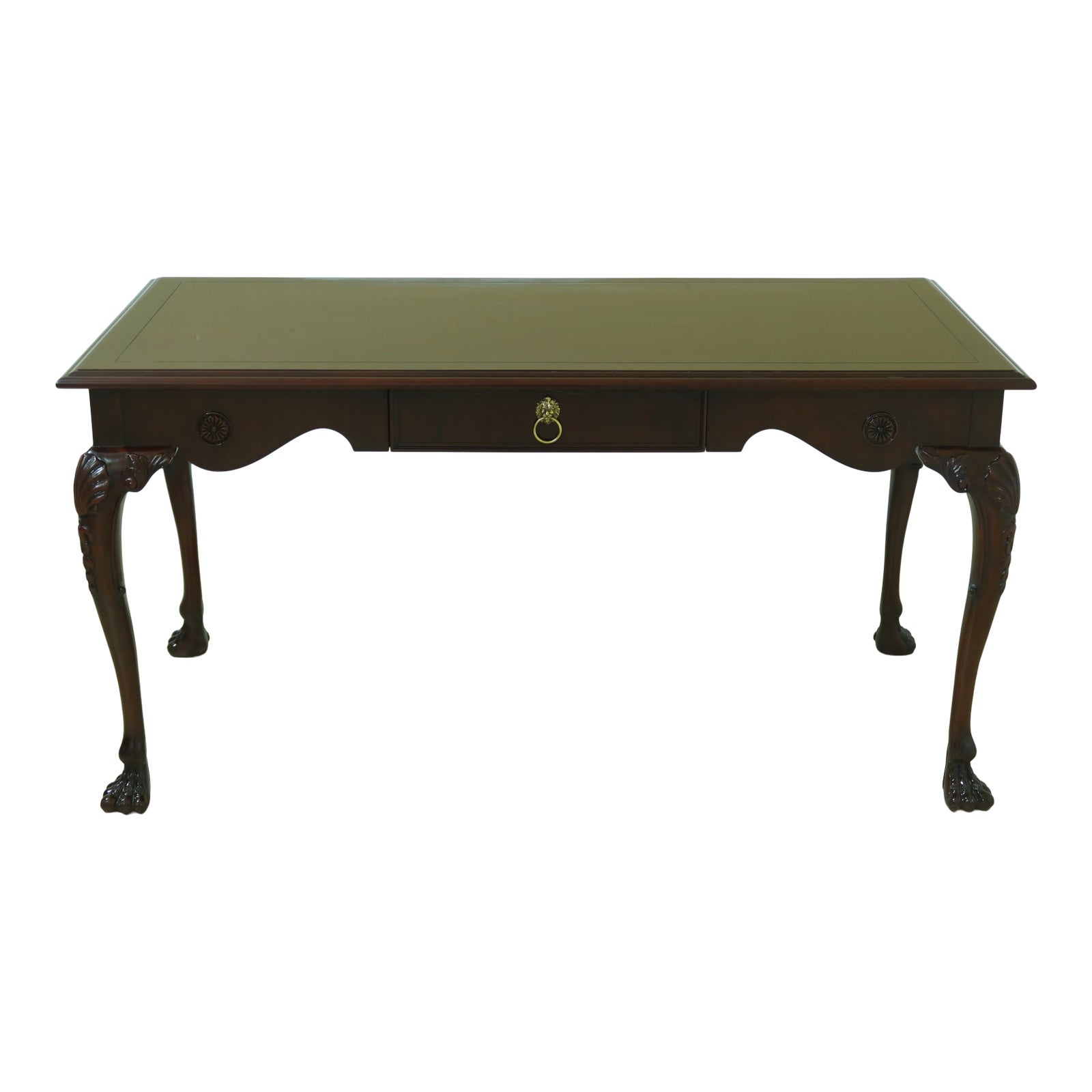Kindel Model 79-840 Irish Georgian Mahogany Desk | Chairish