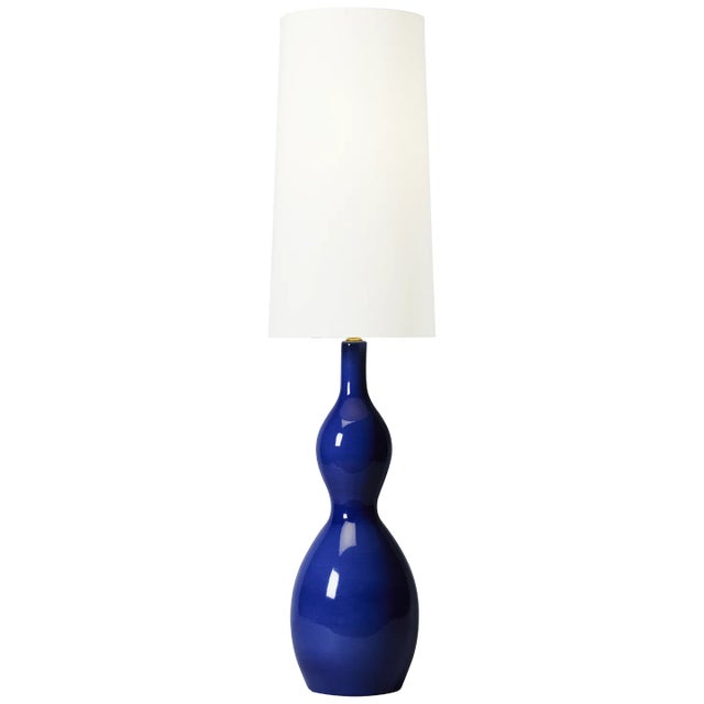 AERIN By Visual Comfort Studio Antonina Floor Lamp in Blue Celadon ...