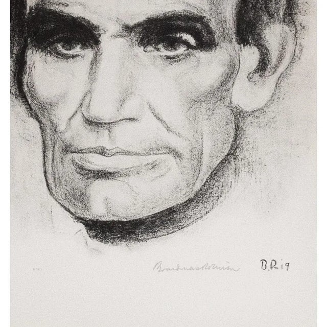 1939 After "Lincoln" by Boardman Robinson, Original Period Lithograph ...