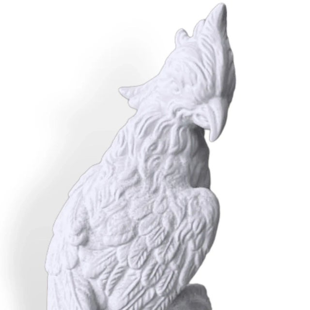 Mid 20th Century Hollywood Regency Italian Majolica Ceramic Cockatoo ...