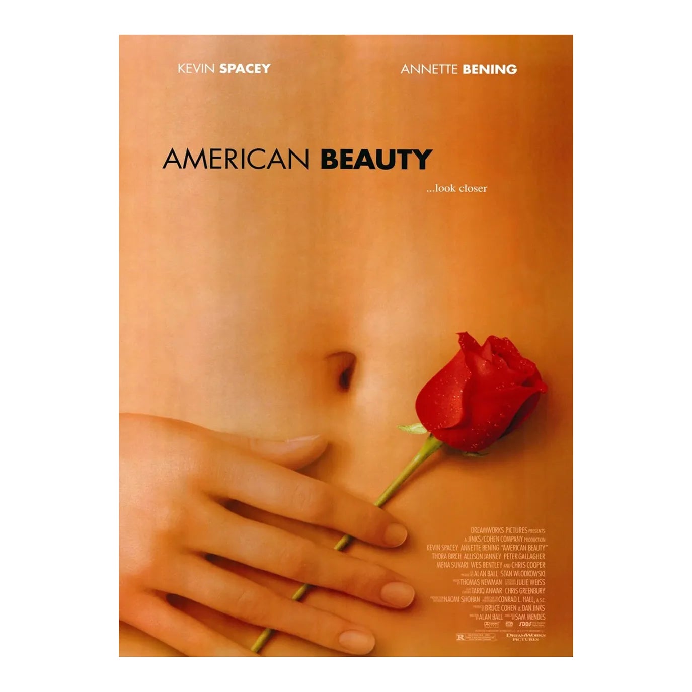 1999 American Beauty Poster | Chairish