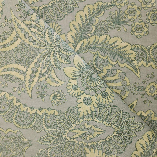 Carleton v Kilanga Linen Designer Fabric by the Yard | Chairish