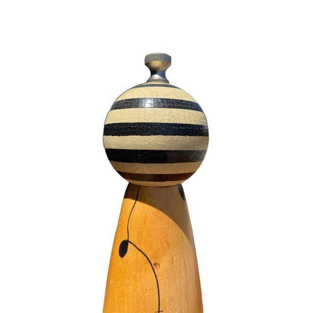 Mid-Century Modern Artist Hand Painted Pepper Mill William Bounds for ...