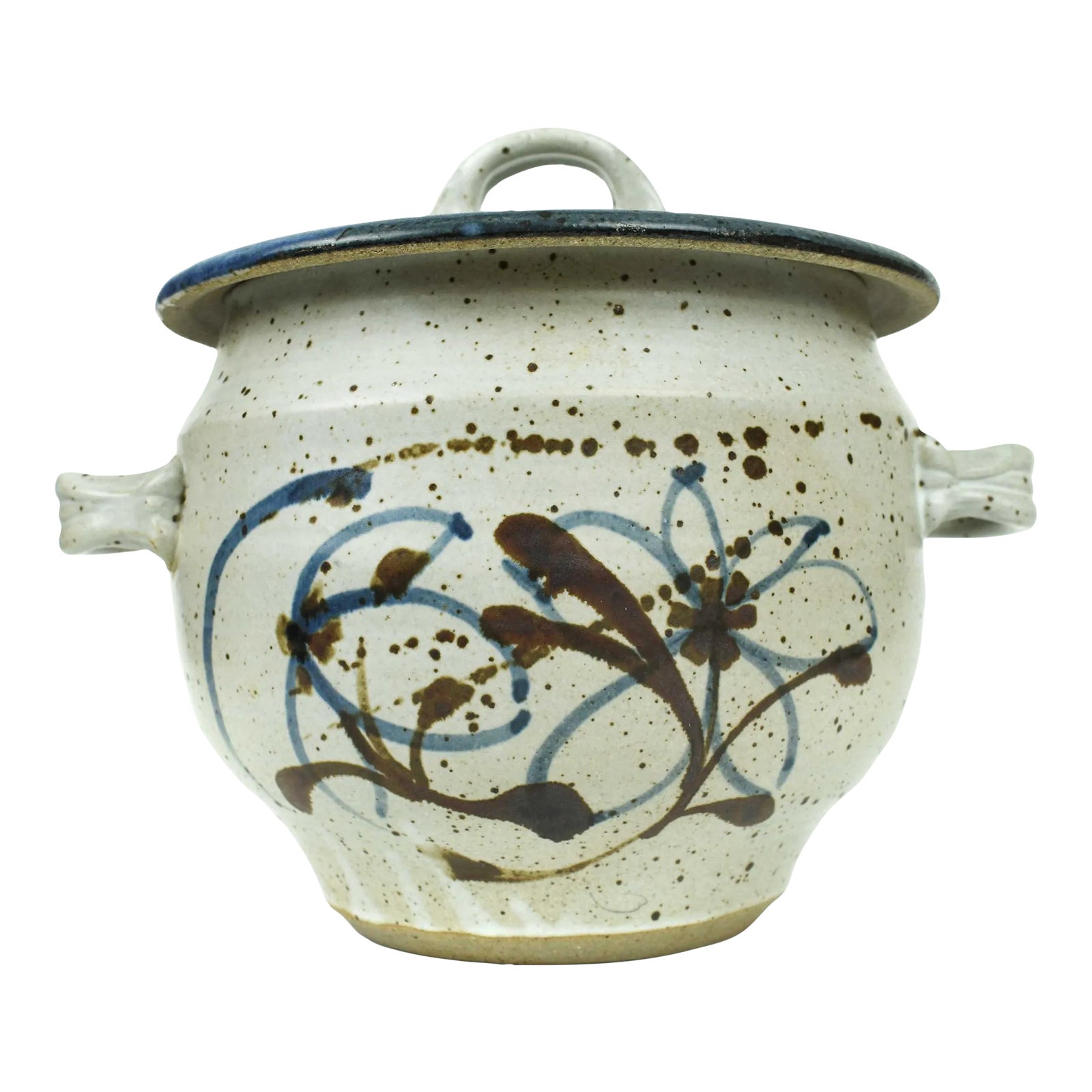 Late 20th Century Handmade Hand Painted Decorative Crockery Pot/Tureen ...