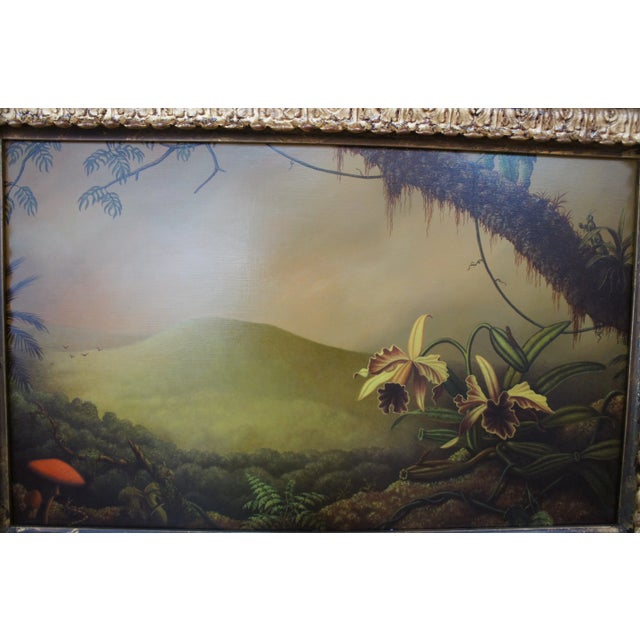 Neoclassical Wall Mirrors With Original Peter Edlund Oil Paintings ...