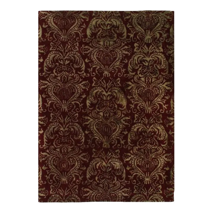 Pasargad Brown Hand-Tufted Rug | Chairish