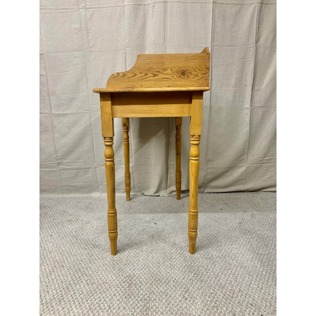 19th Century English Pine Writing Desk | Chairish