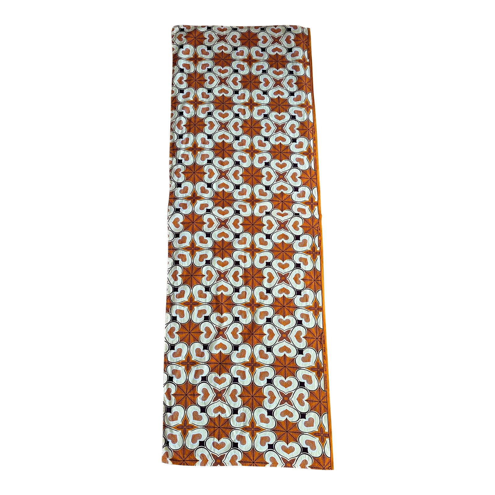 Java Wax Print Dining Room Table Runner | Chairish