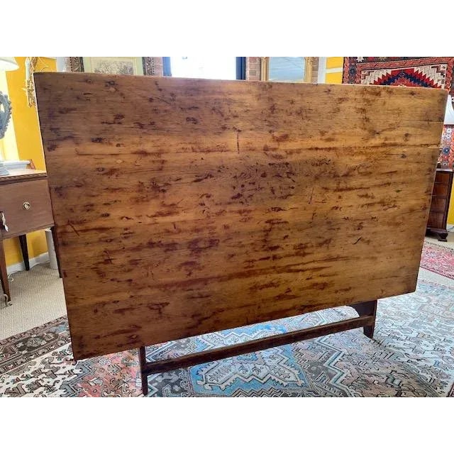 18th C American Pine Hutch Table | Chairish