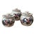 Vintage Limited Edition 3D Ceramic Canisters Set by Nancy Boozer, Circa ...