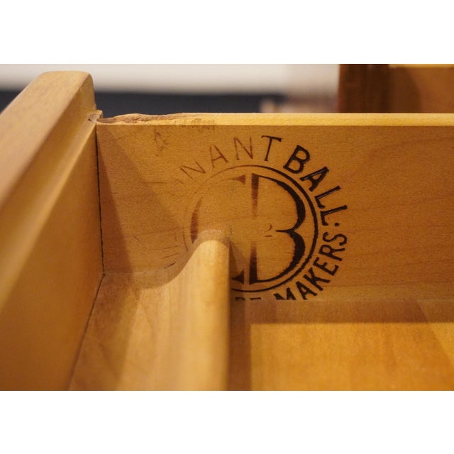 Conant Ball Solid Hard Rock Maple MCM Mid Century Modern Shaker Style ...